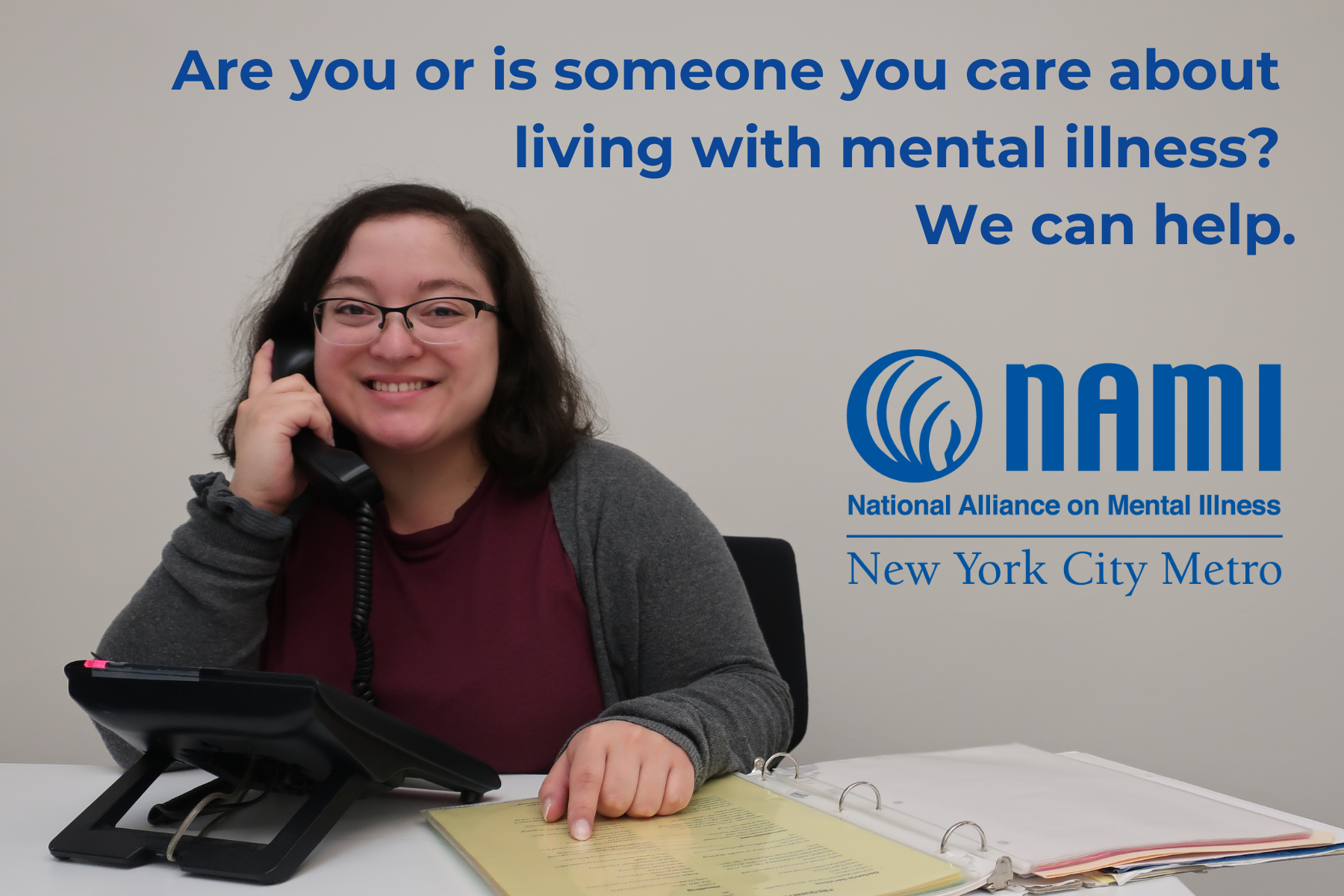 Employee Spotlight The Face Of NAMI NYC s Helpline National Alliance 
