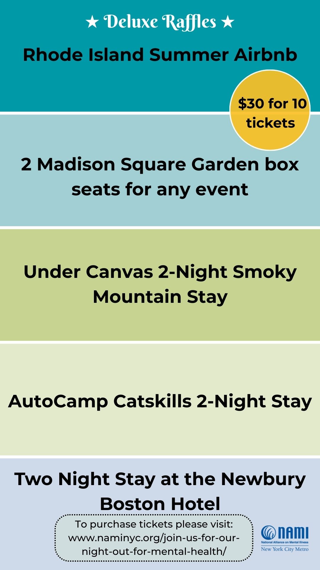 Join us for our Night Out for Mental Health! - National Alliance on ...